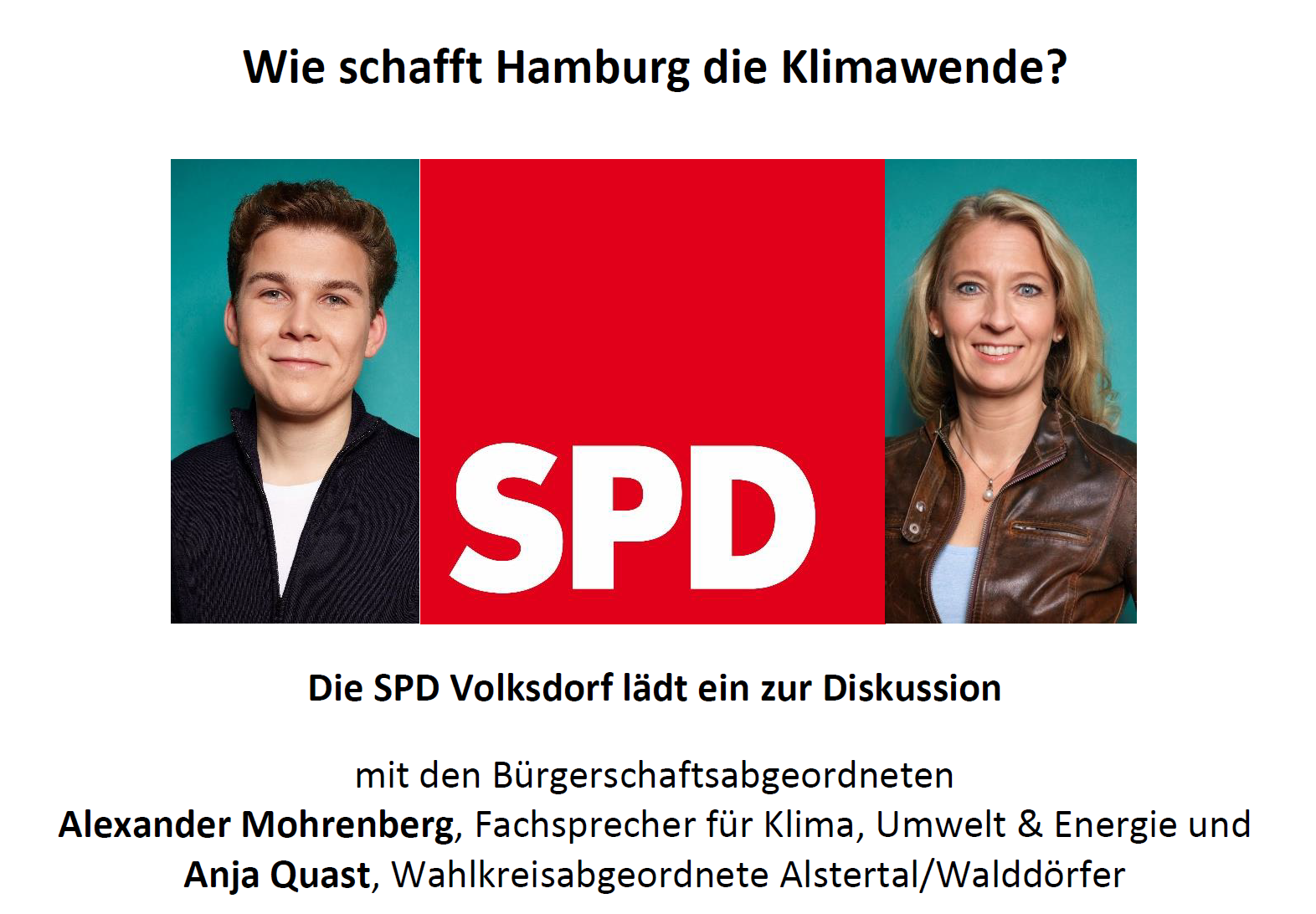 Wie schafft Hamburg die Klimawende? - SPD Wandsbek