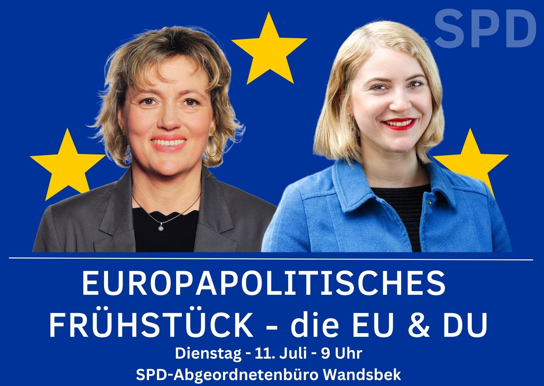 Europapolitisches Frühstück: Die EU und DU! - SPD Wandsbek